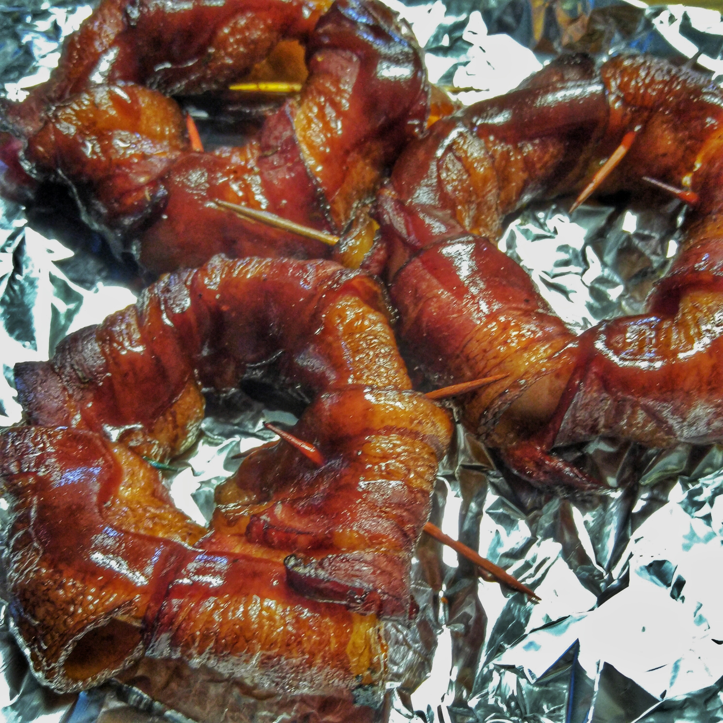 Bacon Wrapped Smoked Onion Rings- It’s All The Rage – Northeast BBQ
