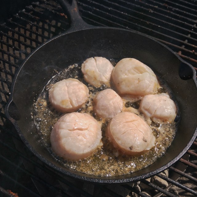 Day Boat Scallops Seared In A @LodgeCastIron Skillet On The ...
