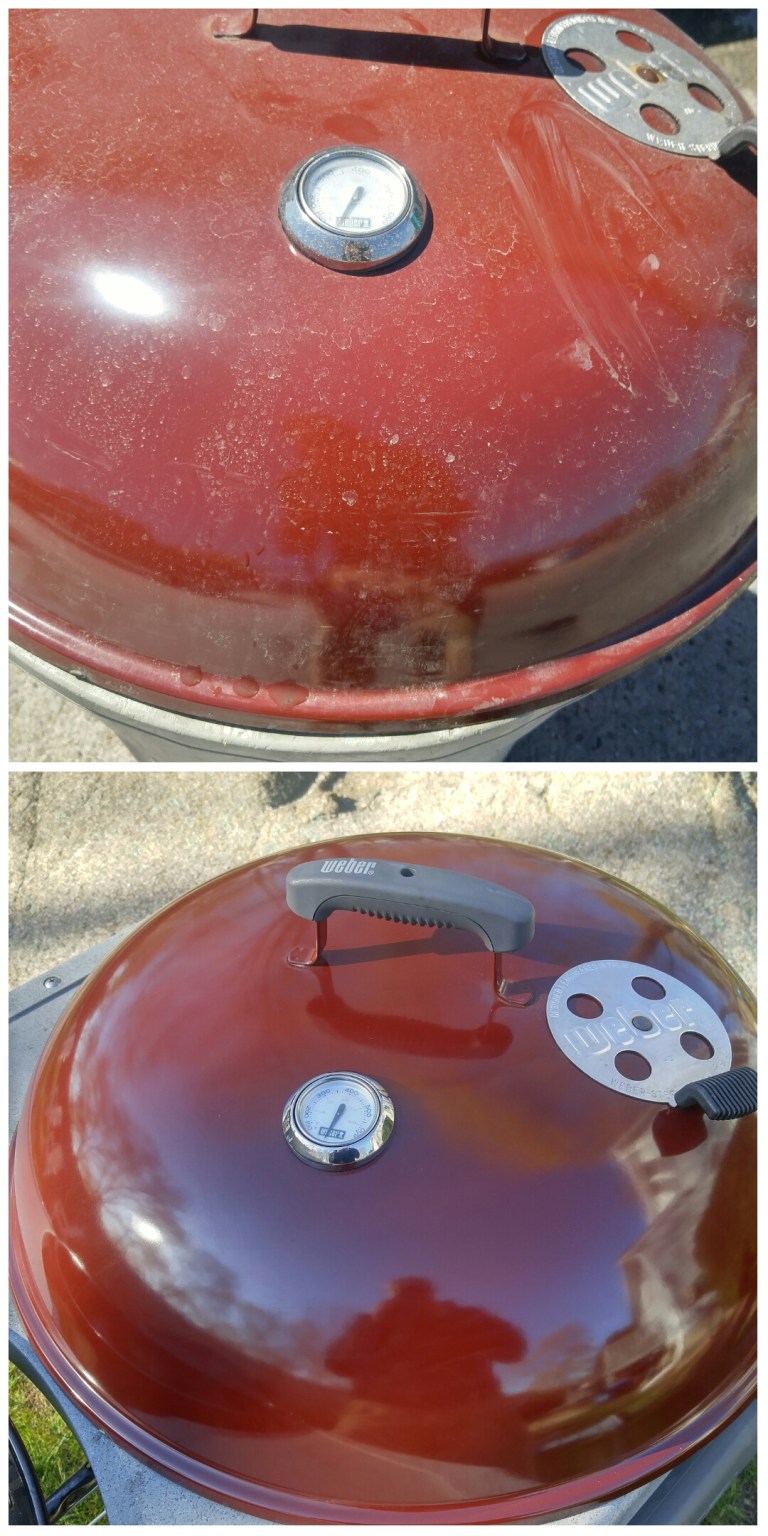 Update 2010 @WeberGrills Brick Red Performer Restoration Project ...