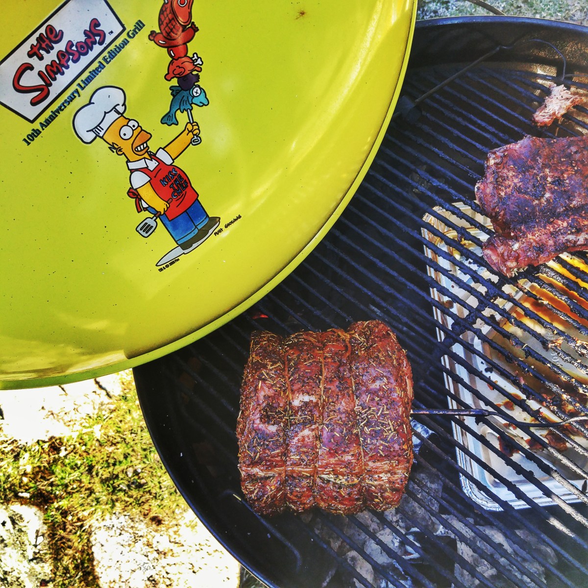 Smoked Rib Roast On The @webergrills Simpson’s 22 – Northeast BBQ
