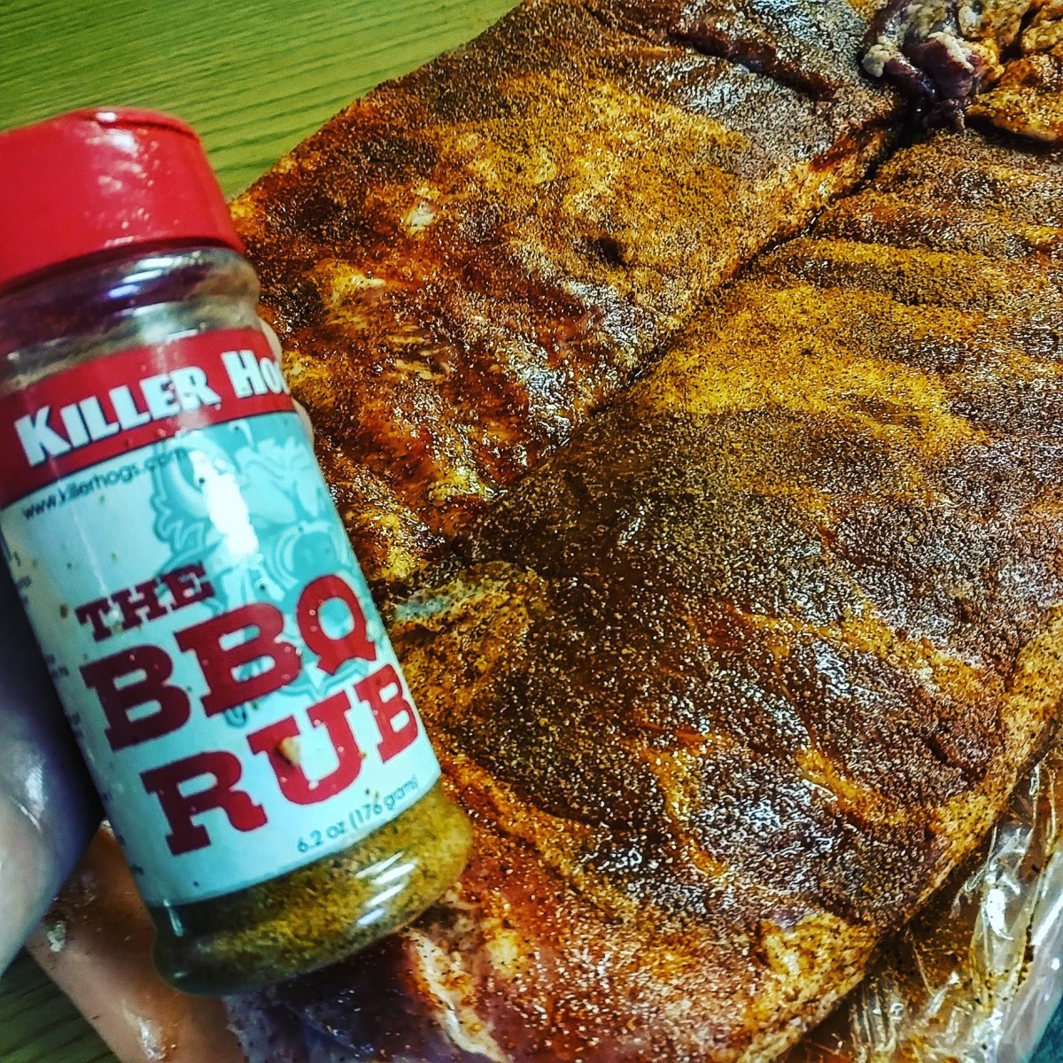 @Killer_Hogs_BBQ Rub For The St Louis Ribs On The @WeberGrills ...